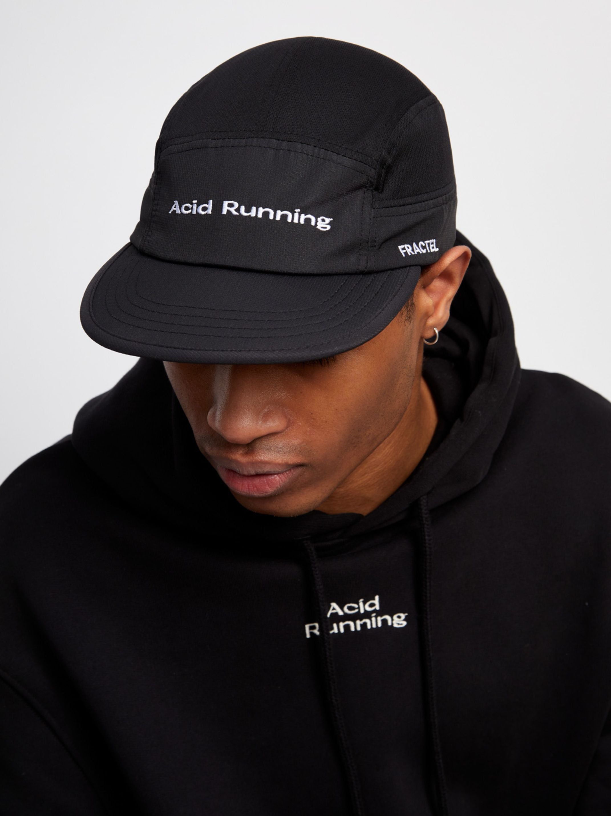 Acid x Fractel Cap - Black – Acid Running