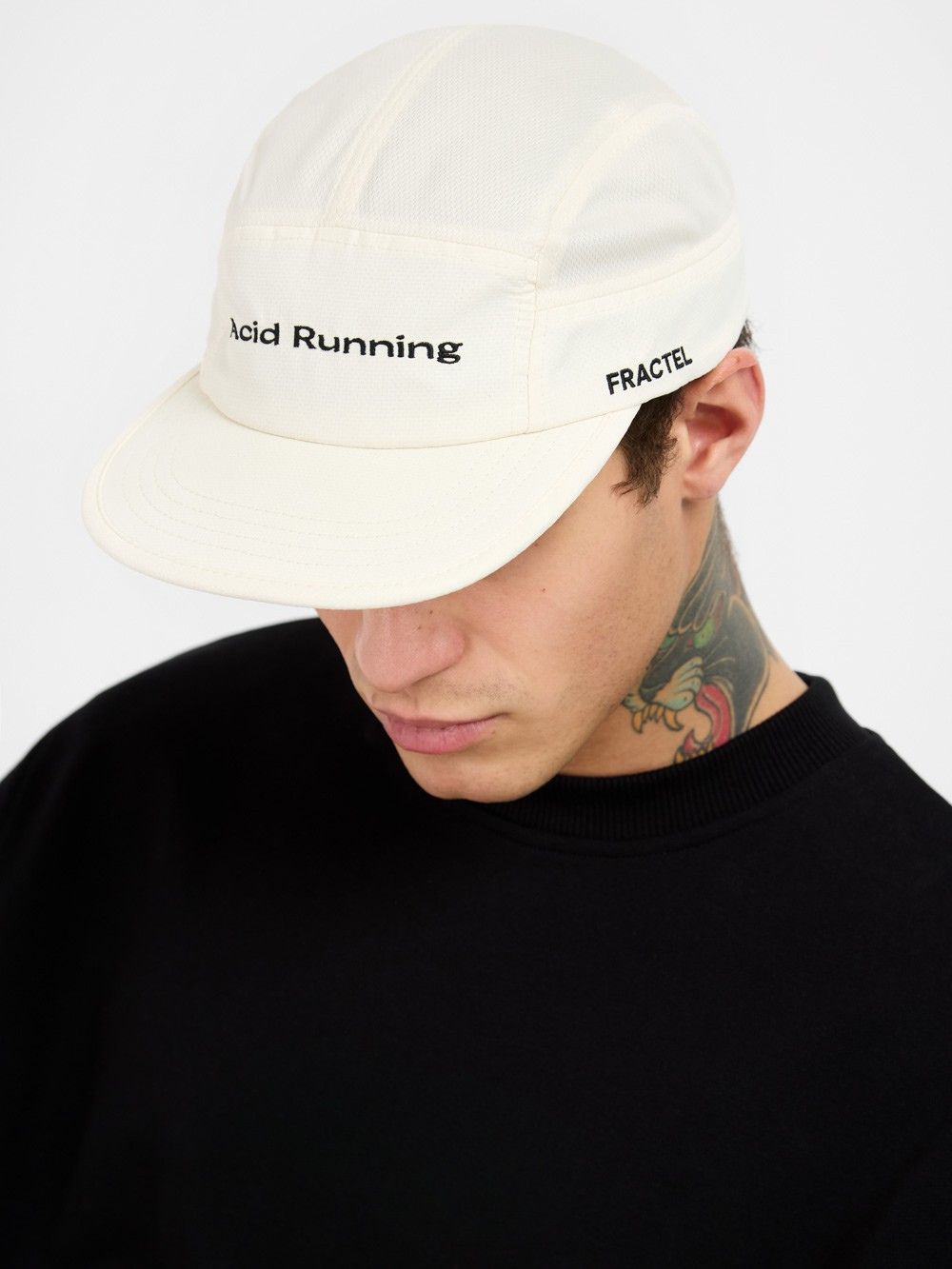 Acid x Fractel Cap - Bone – Acid Running